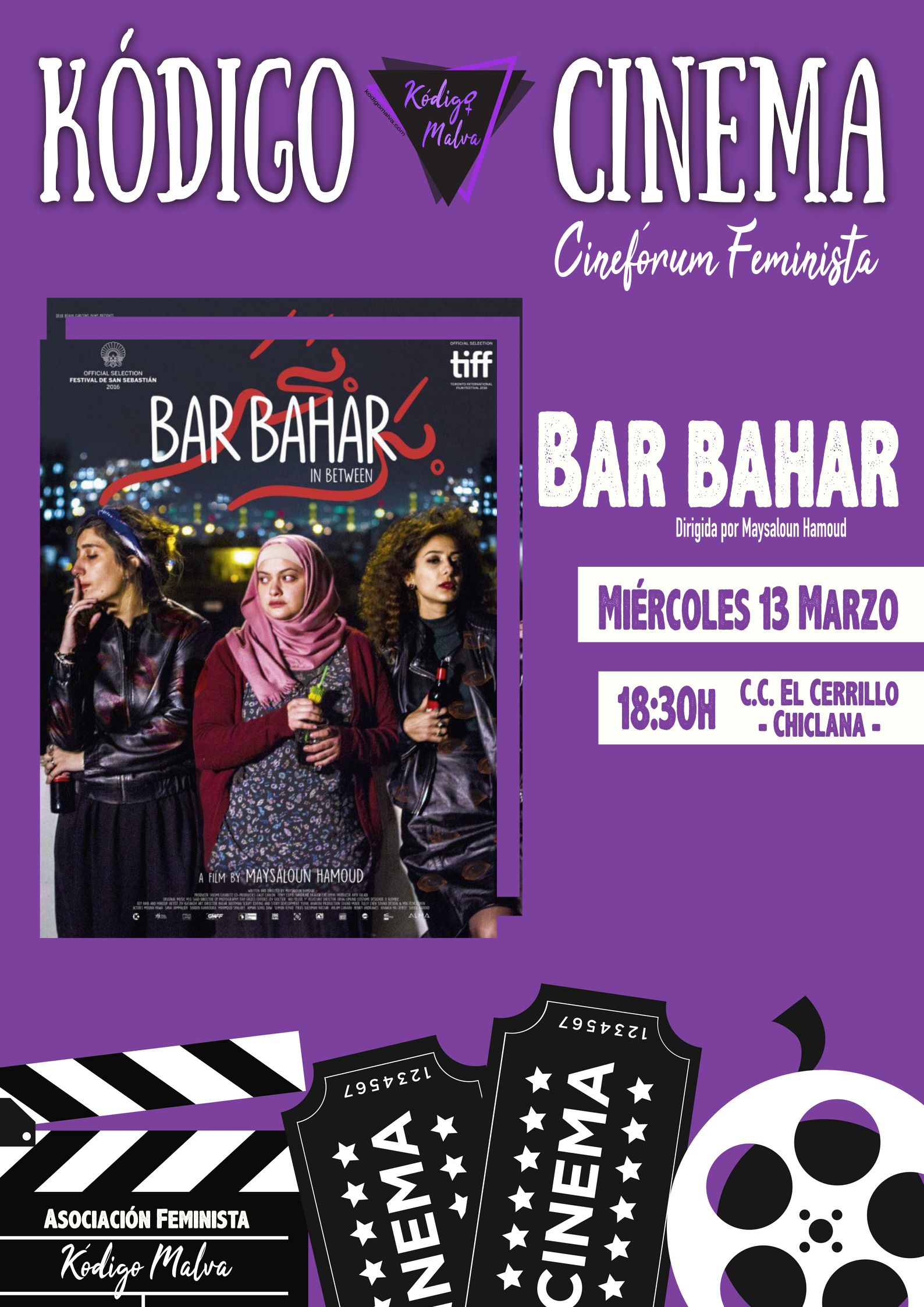 Bar Bahar #KódigoCineMa – KÓDIGO MALVA